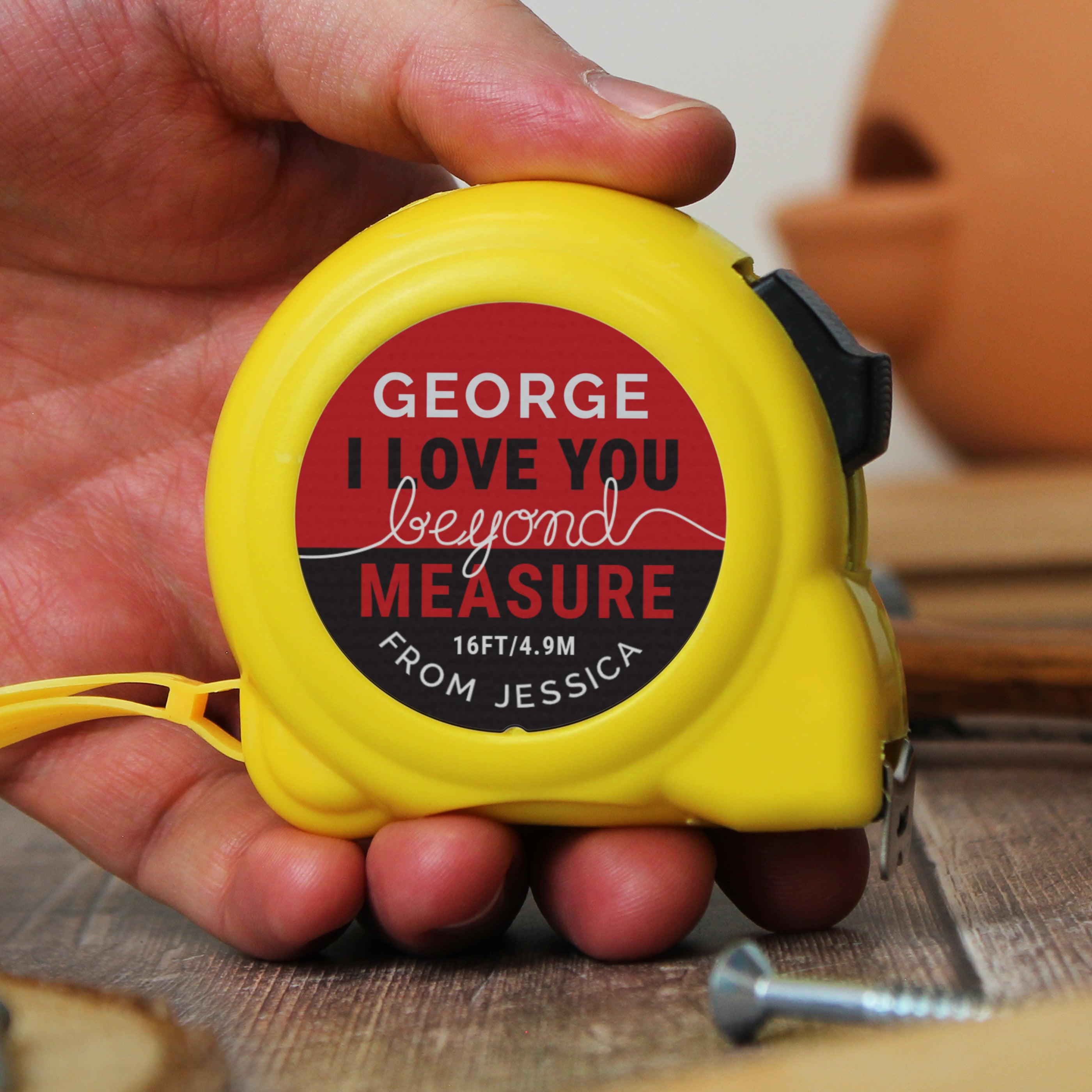 Personalised Beyond Measures Tape Measure – Moya Cole Hospice Online Shop
